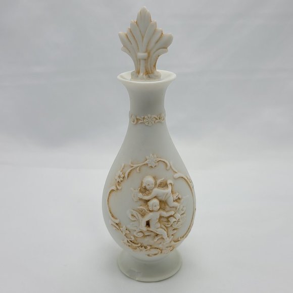 Accents | Vintage Perfume Bottle With Topper Lid | Poshmark